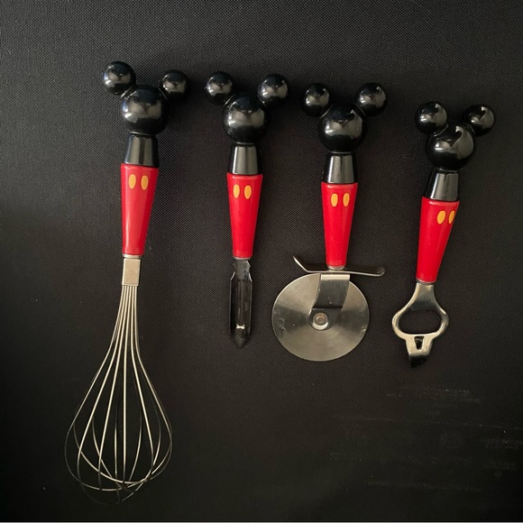 Disney | Kitchen | Disney Mickey Mouse Kitchen Utensils Set | Poshmark